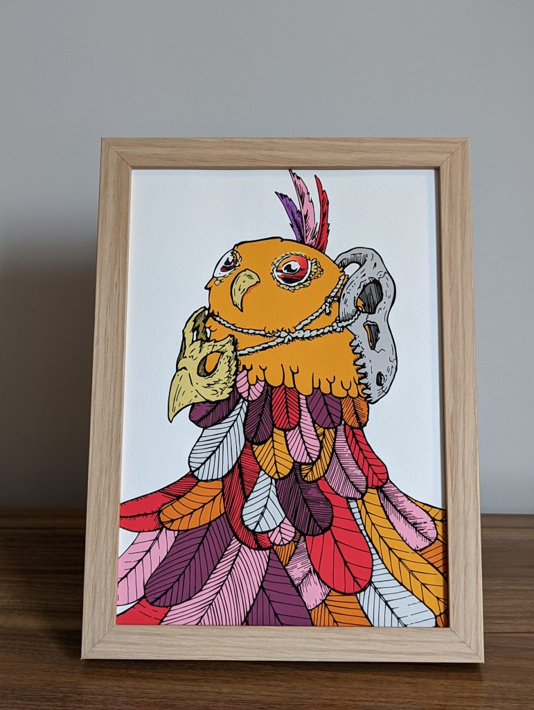 Owl Feathers – Crosshatch Studio